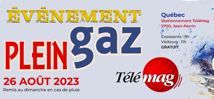 Événement Plein Gaz TéléMag 2023 | AutoCarbure.com